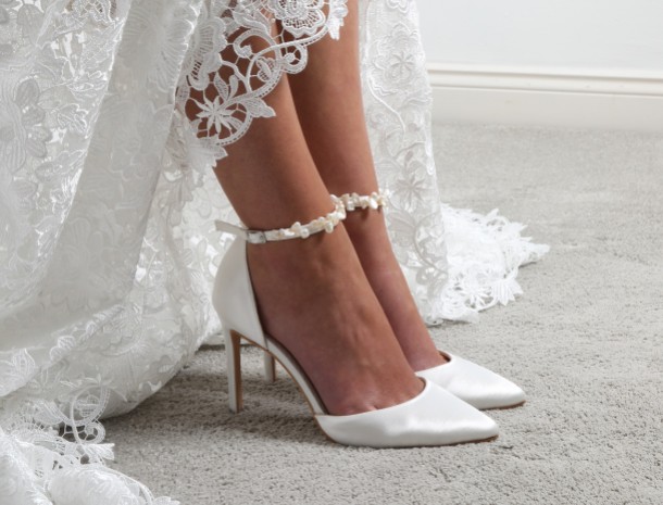 Wedding Shoes Bridal Shoes And Wedding Heels Lace And Favour