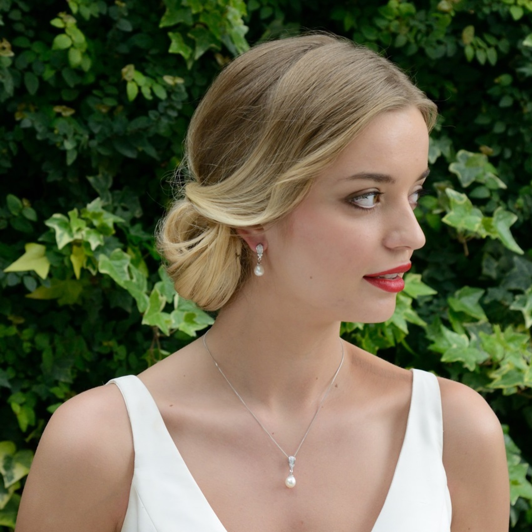 Ivory and Co Serrano Pearl Pendant Necklace