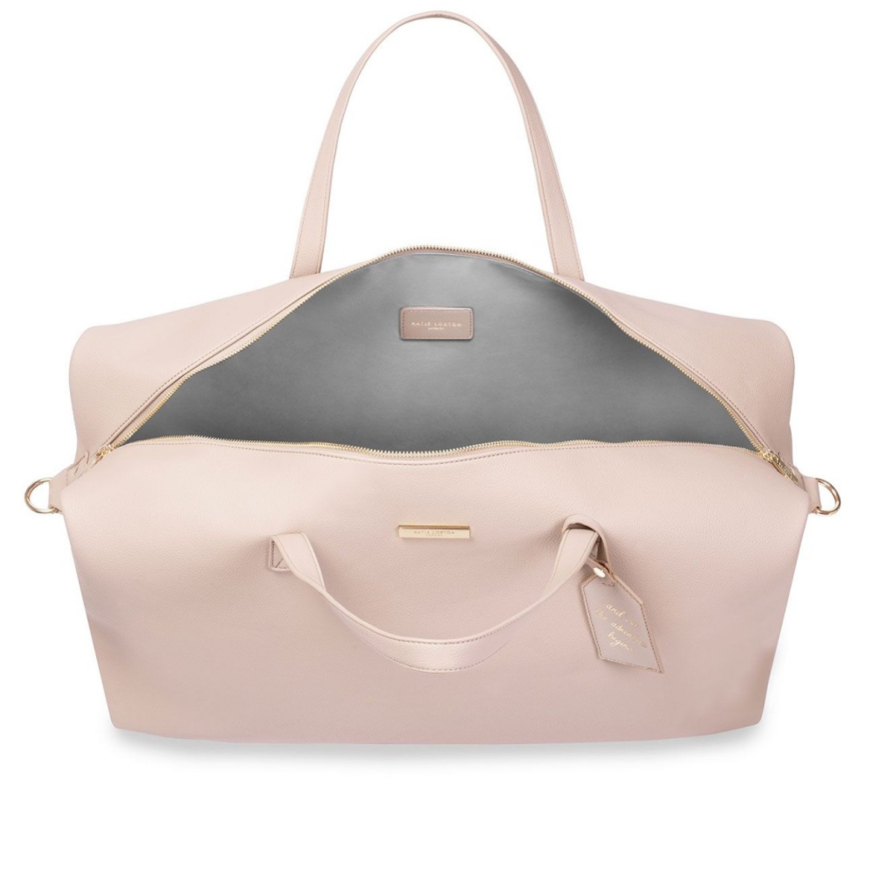 Katie Loxton Pale Pink Weekend Holdall Duffle Bag