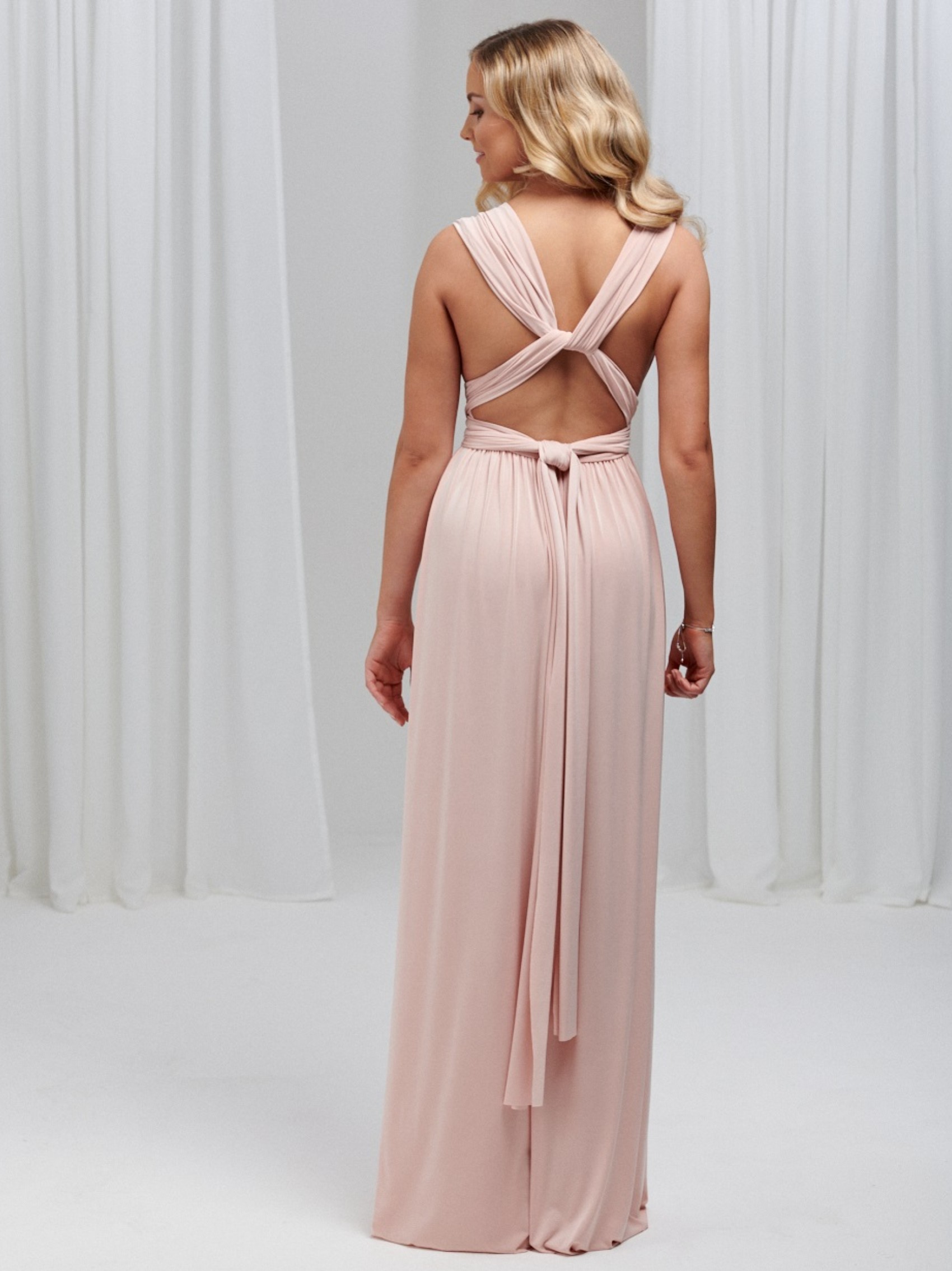 Emily Rose Blush Pink Multiway Bridesmaid Dress