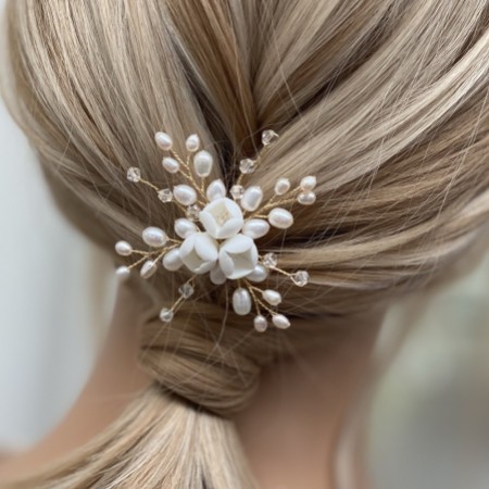 Gold Hair Accessories | Gold Headbands & Clips | Lace & Favour